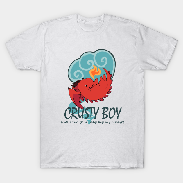 Crusty Boy Baby Dragon - Dragon - T-Shirt | TeePublic
