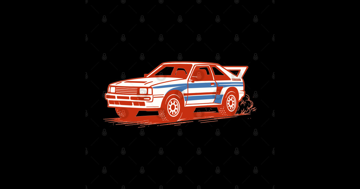 Rally car - Rally Car - Sticker | TeePublic