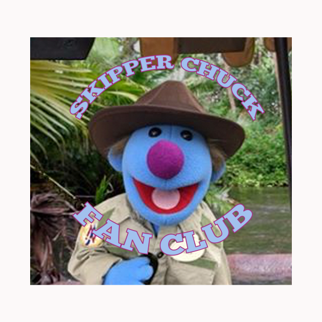 Skipper Chuck Fan Club Button - Skipper Chuck - Pin | TeePublic