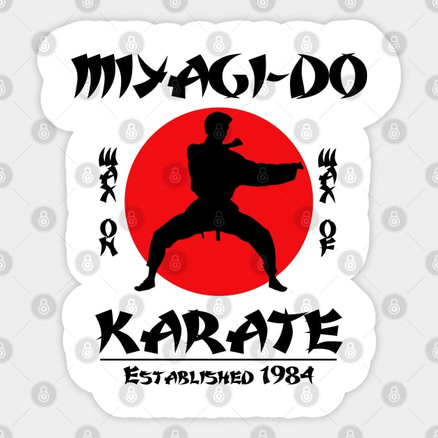 Miyagi Do Karate Kid - Karate Kid - Sticker | TeePublic