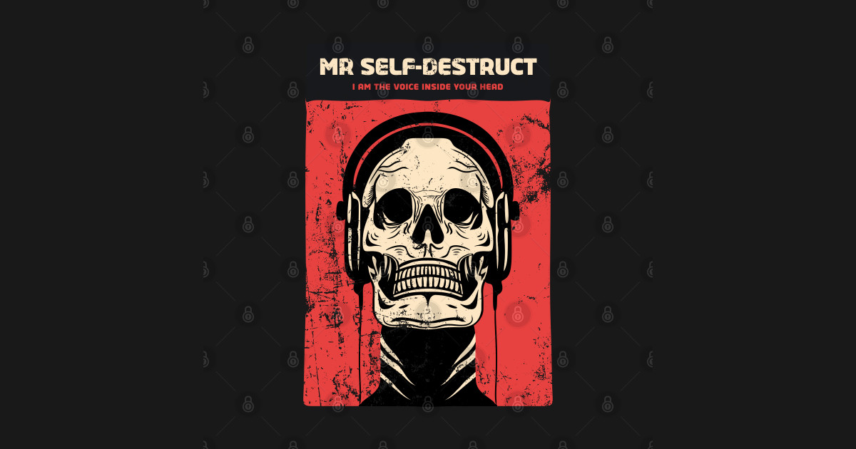 Mr. SELF-DESTRUCT - Nine Inch Nails - T-Shirt | TeePublic