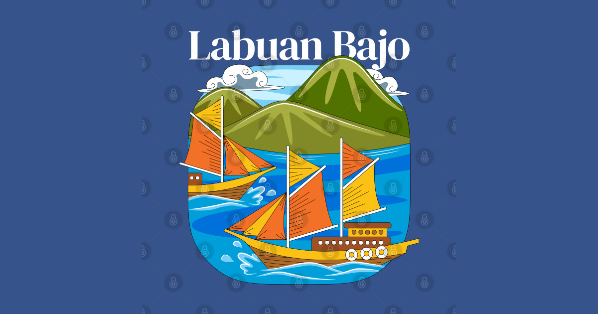 Labuan Bajo (Indonesia Travel) - Labuan Bajo - T-Shirt | TeePublic