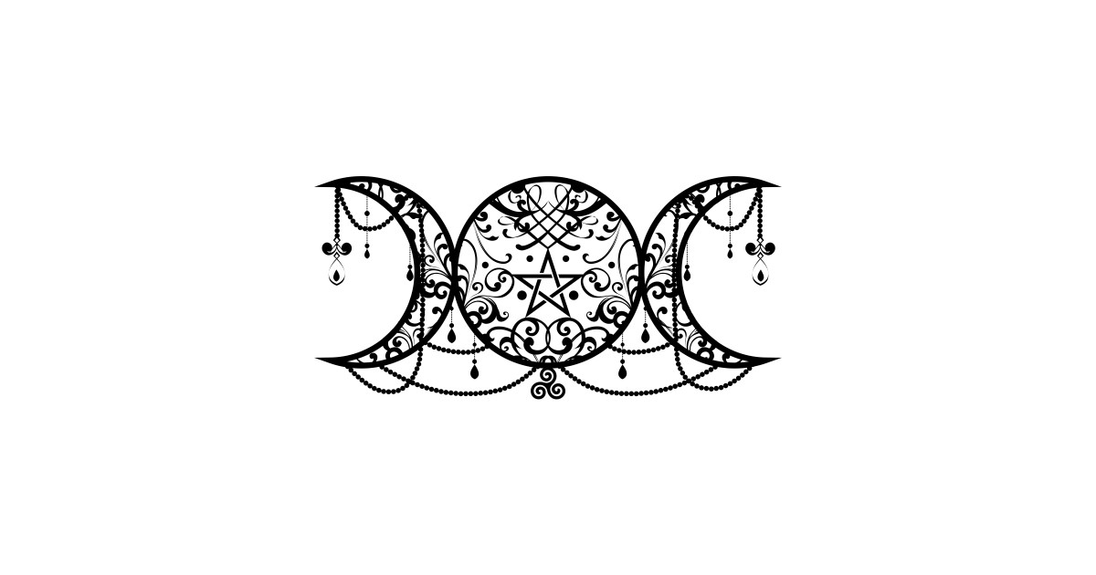 Triple Moon - Triple Goddess Ornament - Triple Moon - T-Shirt | TeePublic
