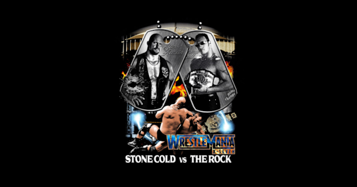 The Rock Vs. Stone Cold Steve Austin Tag Wrestlemania 17 - The Rock ...