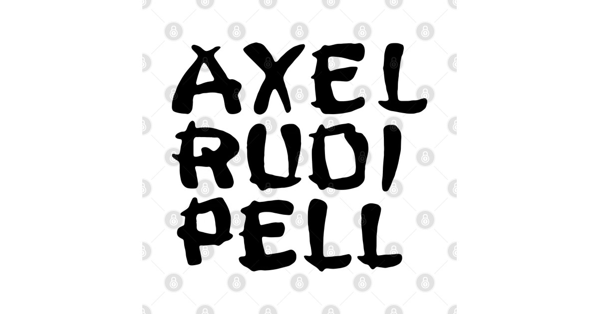 Axel Rudi Pell Iconic Hard Rock Legend Artwork - Axel Rudi Pell - T ...