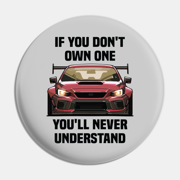 Subaru STI Car Art - Impreza WRX Widebody Modified JDM Car - Subaru Sti ...