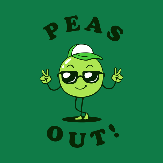 Peas Out - Peace - T-Shirt | TeePublic