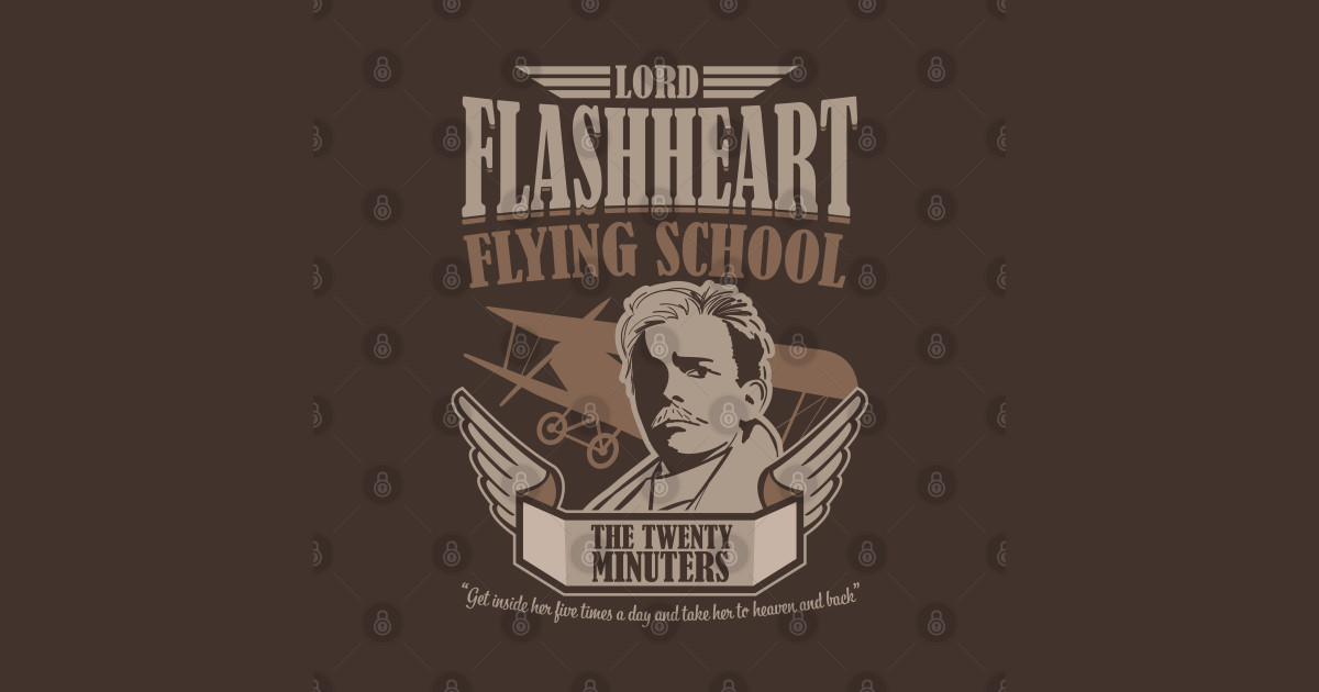 Lord Flashheart Flying School - The Twenty Minuters - Blackadder - T ...
