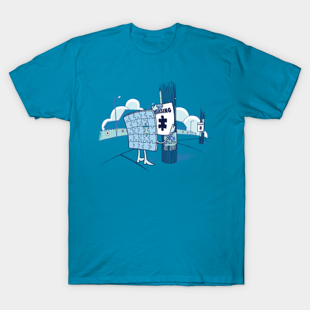 Missing - Puzzle - T-Shirt | TeePublic