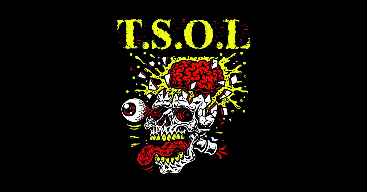 T.S.O.L BAND - Tsol Band - Sticker | TeePublic