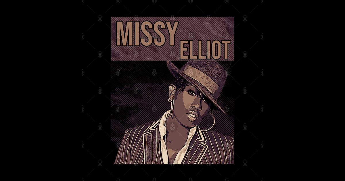 Missy Elliot // Old school - Missy Elliott - Sticker | TeePublic