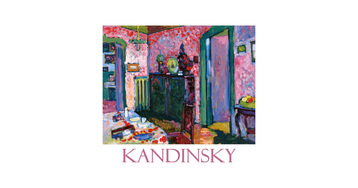 Interior (My Dining Room) by Wassily Kandinsky - Kandinsky - Posters ...