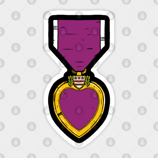 purple heart medal for veteran military soldiers - Purple Heart Medal ...