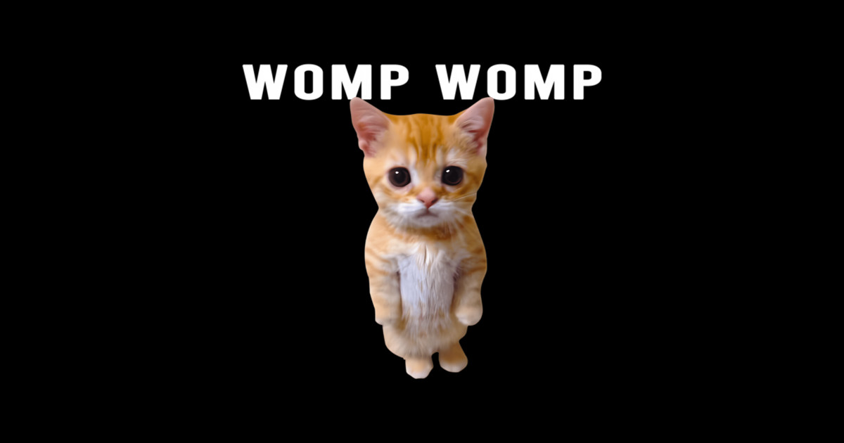 Womp Womp - Sad Dog - Womp Womp - Sticker | TeePublic