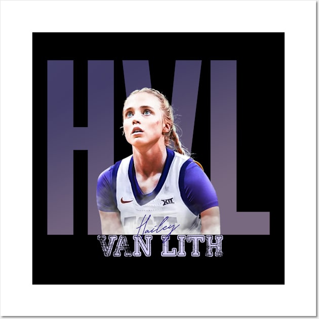 HVL HAILEY VAN LITH TEXAS TEAM BASKETBALL - Hailey Van Lith - Posters ...