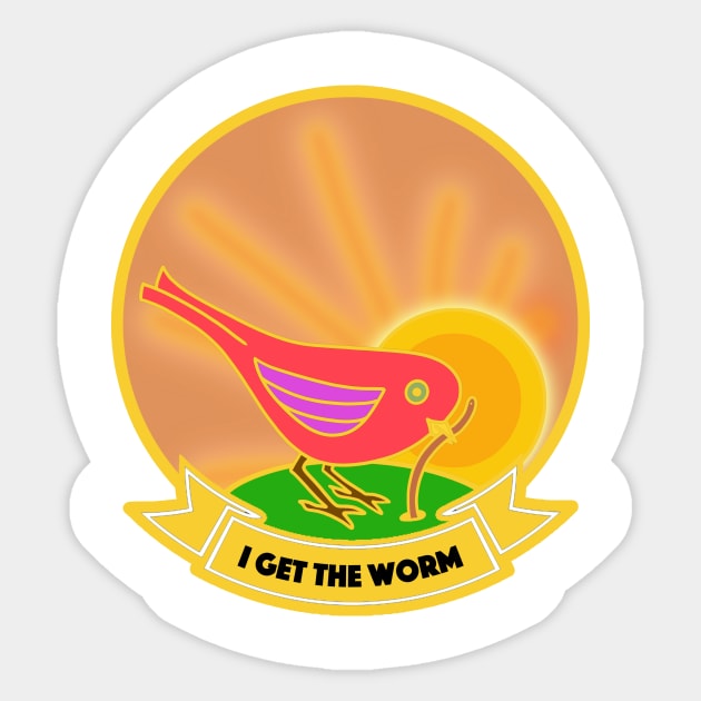 Early Bird - Early Bird - Sticker | TeePublic