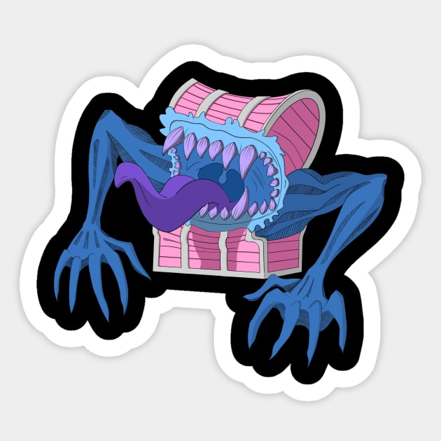 Kawaii Mimic - Mimic - Sticker | TeePublic