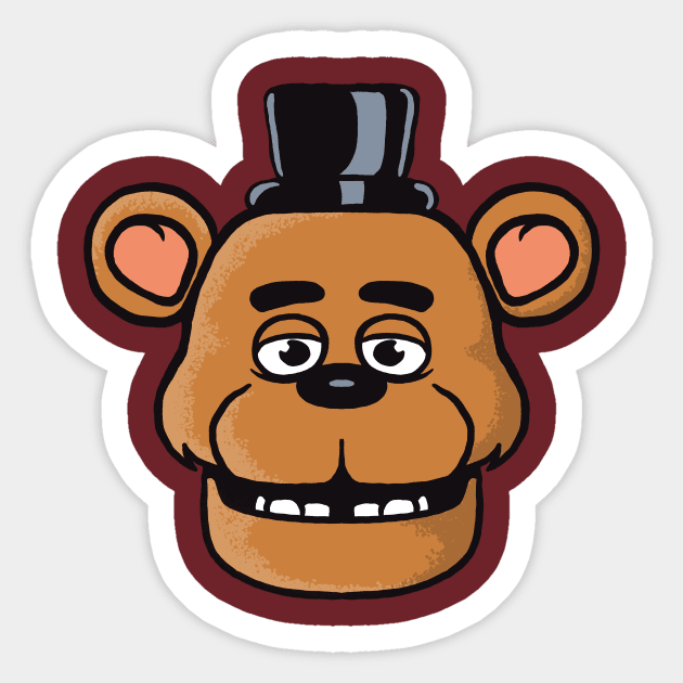 Freddy [FNAF] - Five Nights At Freddys - Sticker | TeePublic