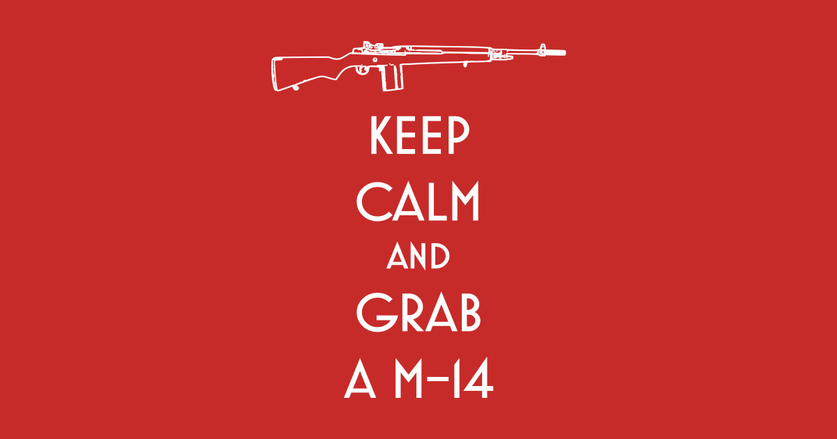 M14 rifle - M14 - T-Shirt | TeePublic