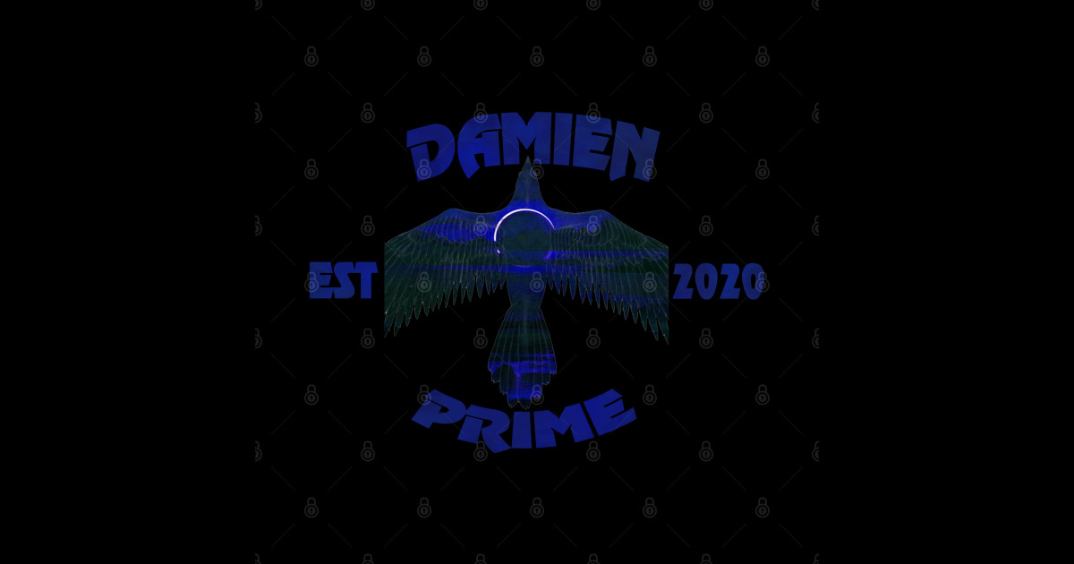 Damien Prime Blue Logo - Sgw Wrestling - Sticker | TeePublic