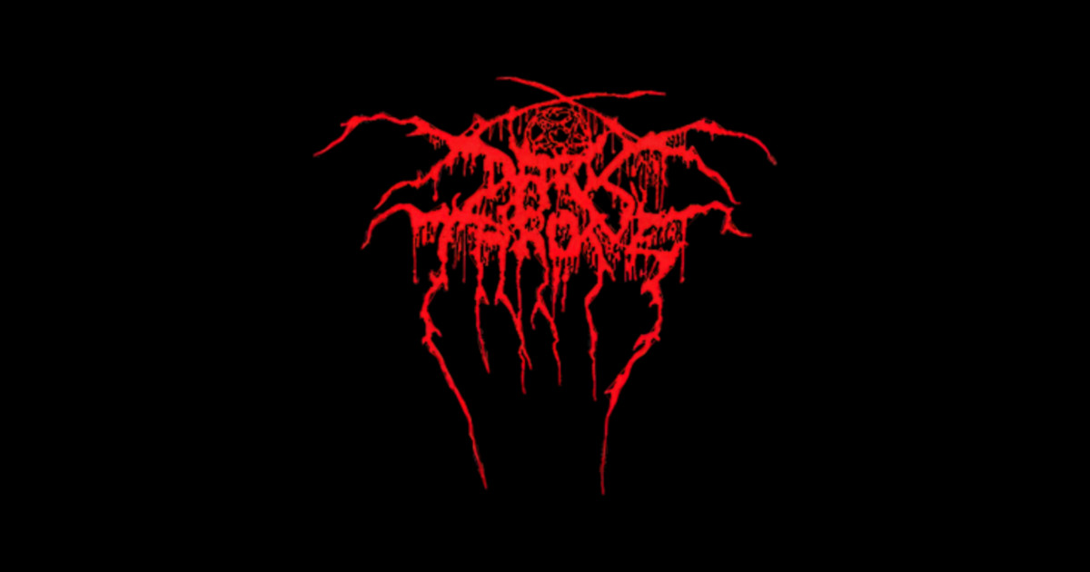Darkthrone Logo Black Metal - Darkthrone Logo Black Metal - Sticker ...