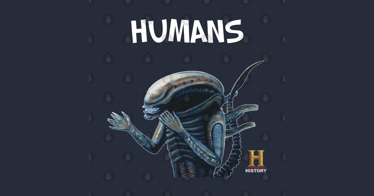 Funny Xenomorph Guy - Xenomorph - T-Shirt | TeePublic