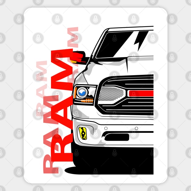 RAM 1500 - Dodge Ram Trucks - Sticker | TeePublic