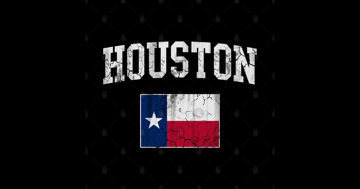 Houston Texas Flag Texan - Houston - Sticker | TeePublic