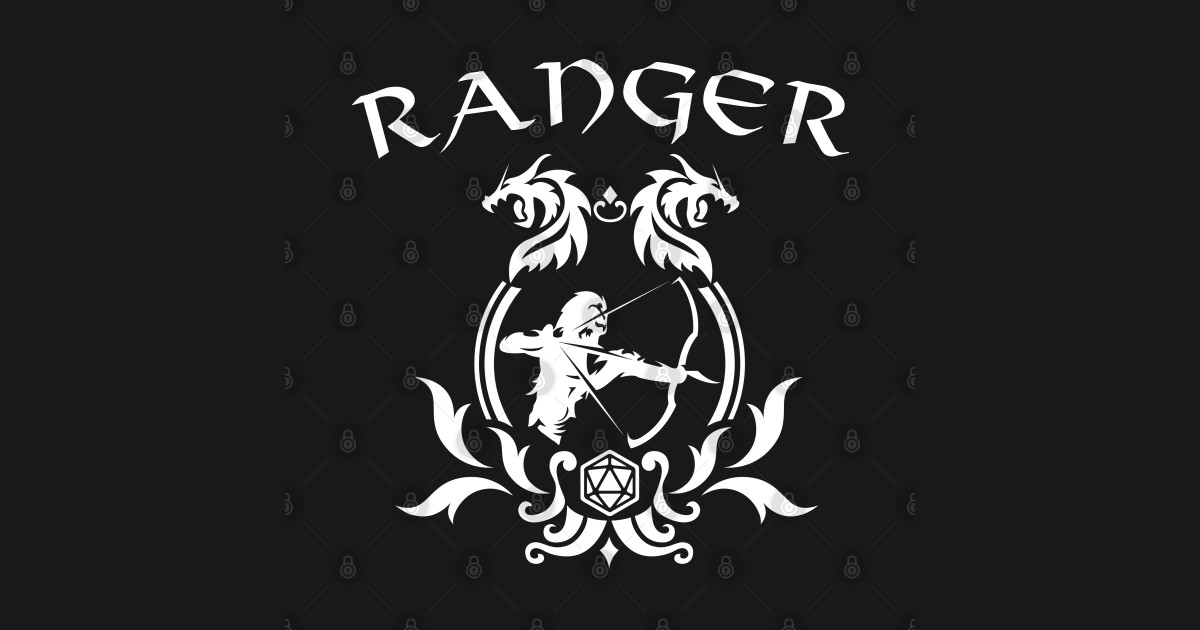DnD Ranger Class Symbol Print - Dnd Ranger - T-Shirt | TeePublic
