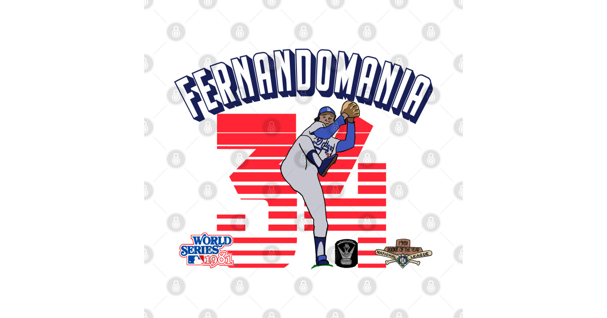 FERNANDOMANIA Fernando Valenzuela El Toro - Dodgers - T-Shirt | TeePublic