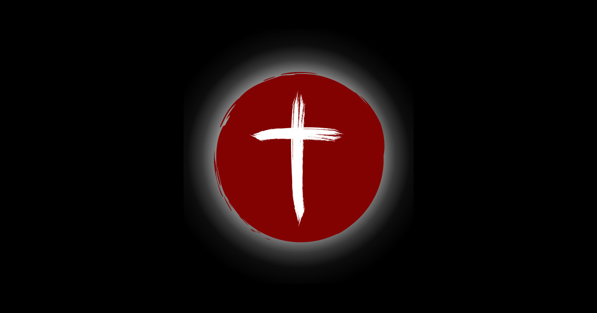 Christian Cross of Christ on Solar Eclipse - Christian Clothing ...