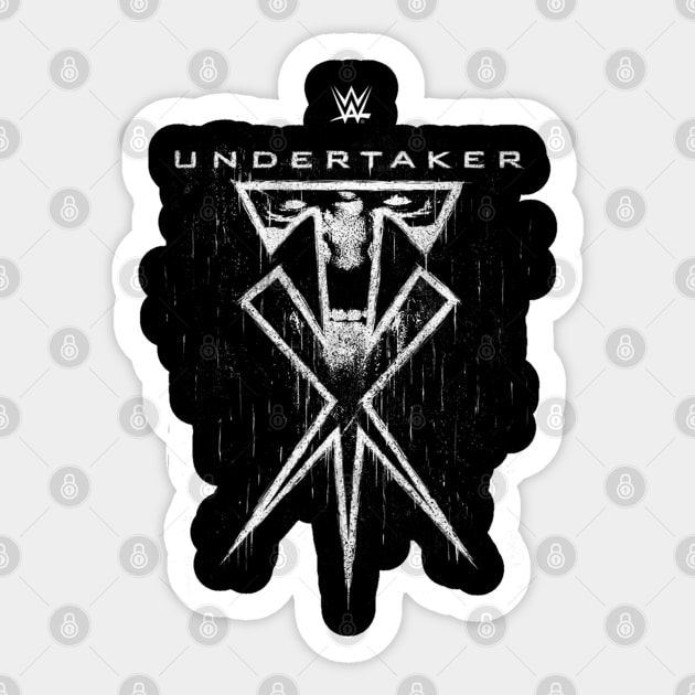 Undertaker Logo Face Fill - Undertaker - Sticker | TeePublic