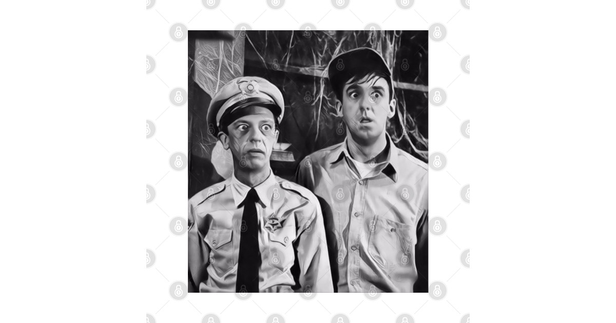 Barney and Gomer - David Kim Blair - T-Shirt | TeePublic