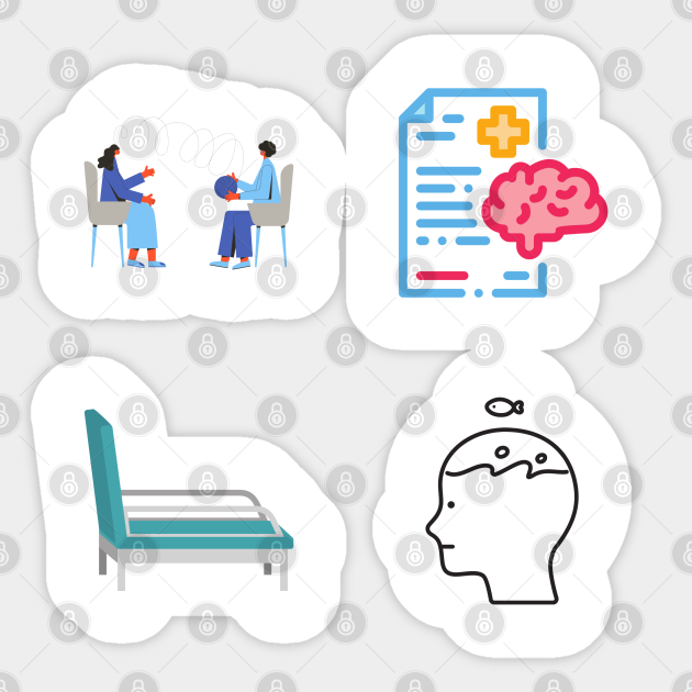 Psychiatric Nurse Sticker Pack - Psychiatric Nurse - Psychiatric ...