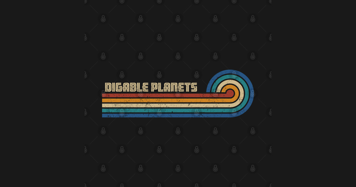 Digable Planets - Retro Sunset - Digable Planets - T-Shirt | TeePublic