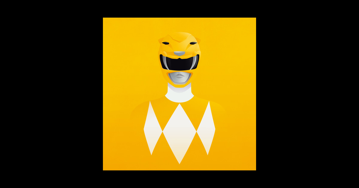 Yellow Ranger - Power Rangers - Posters and Art Prints | TeePublic