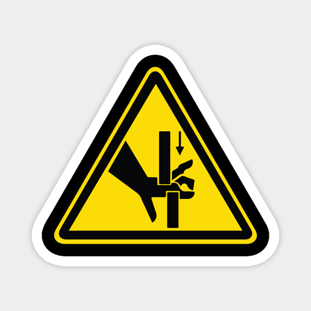 Hand Smash Sign - Workforce - Magnet | TeePublic