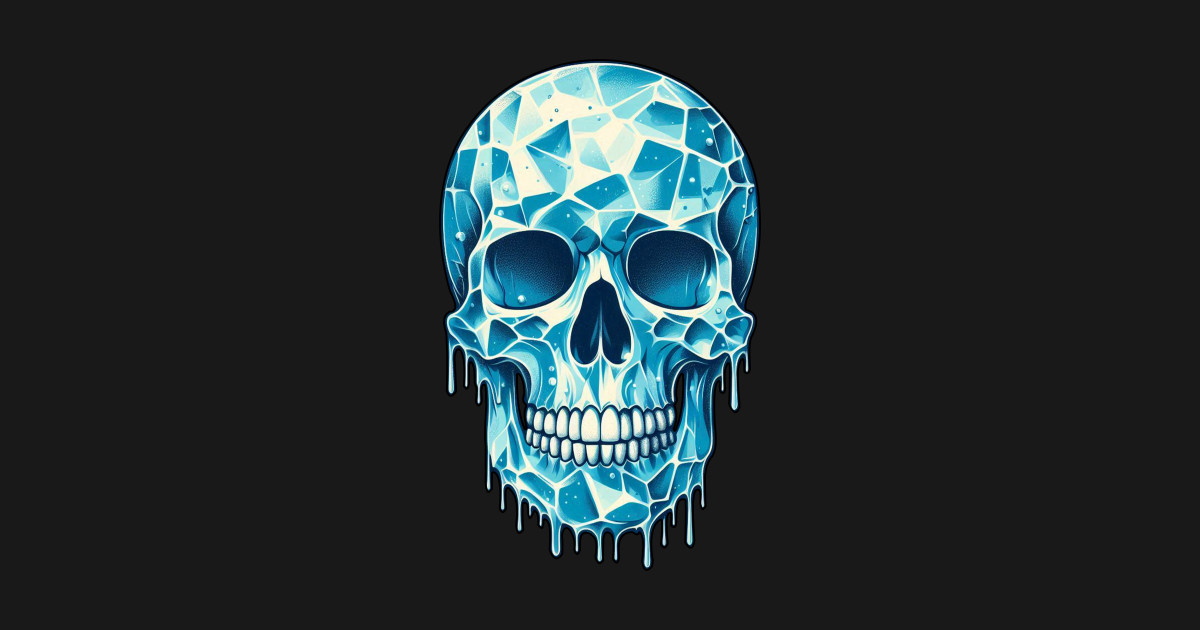 Frozen skull tattoo - Skull Tattoo - T-Shirt | TeePublic