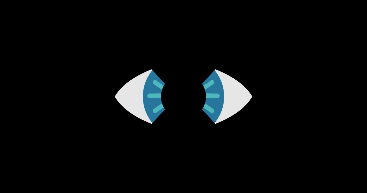 Simple tribal eye tattoo design - Eye - Sticker | TeePublic