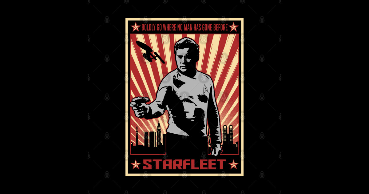 STAR TREK - Propaganda poster - Robzilla Sci Fi Science Fiction Space ...