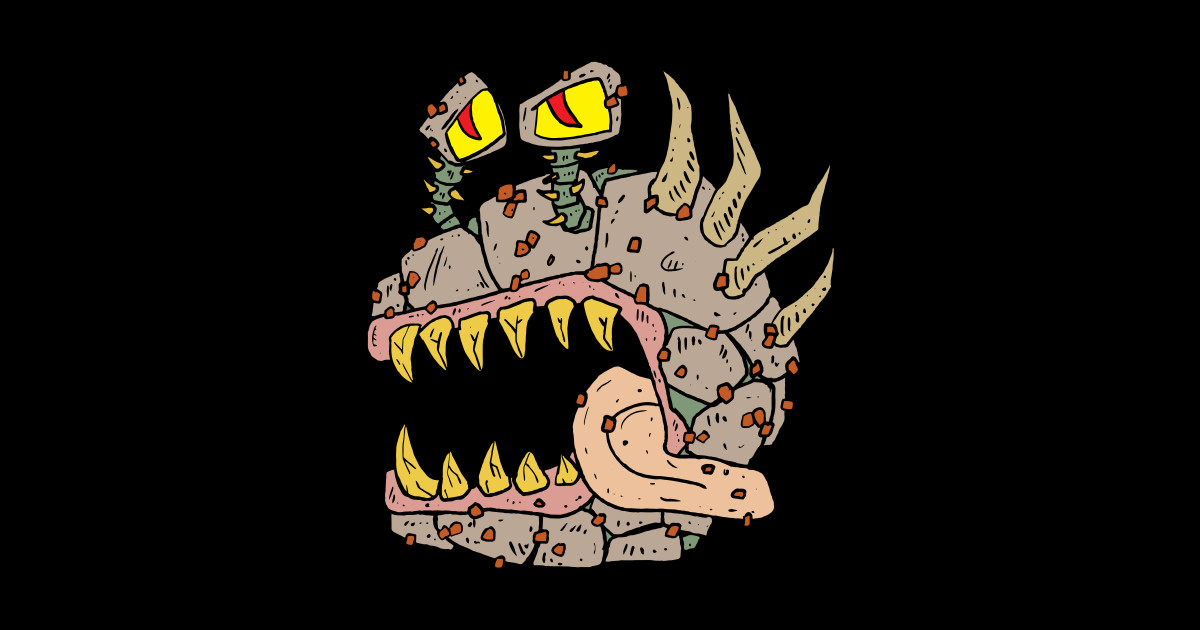 BWAAAA HA HA HA! - Beholder Eye Monster - Sticker | TeePublic