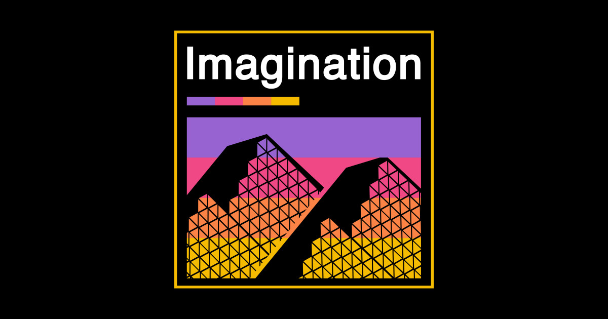Imagination - Theme Park - Sticker | TeePublic