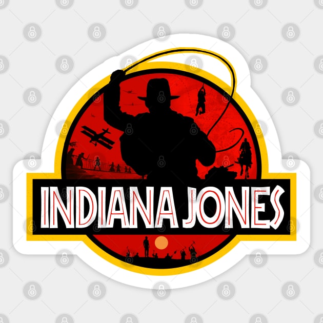Indiana Jones -Fan Art - Indiana Jones - Sticker | TeePublic