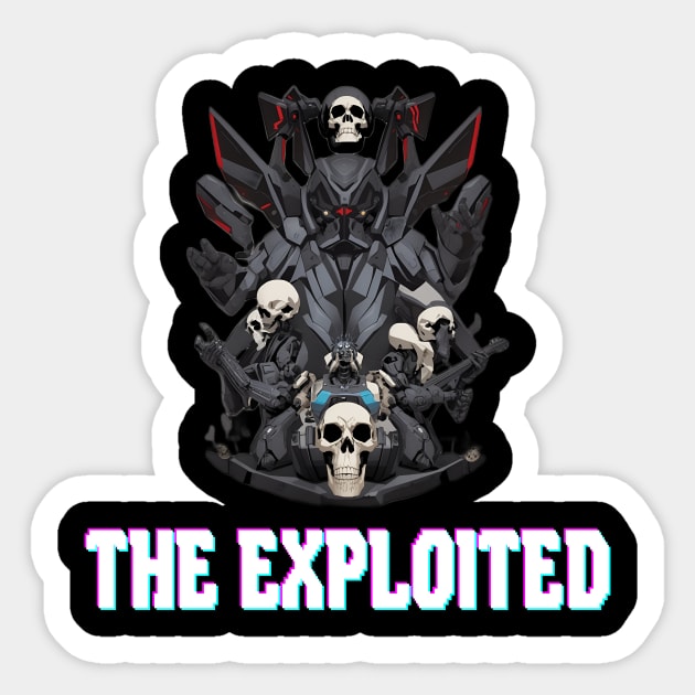 The Exploited - The Exploited - Sticker | TeePublic