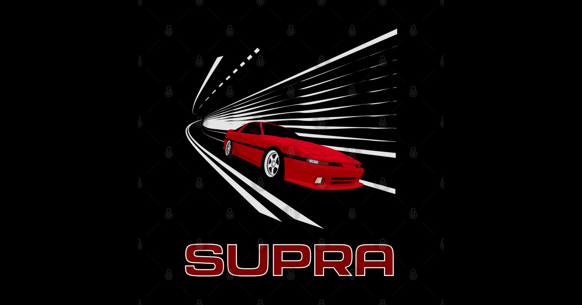 Supra Mk3 - Toyota Supra - Sticker | TeePublic