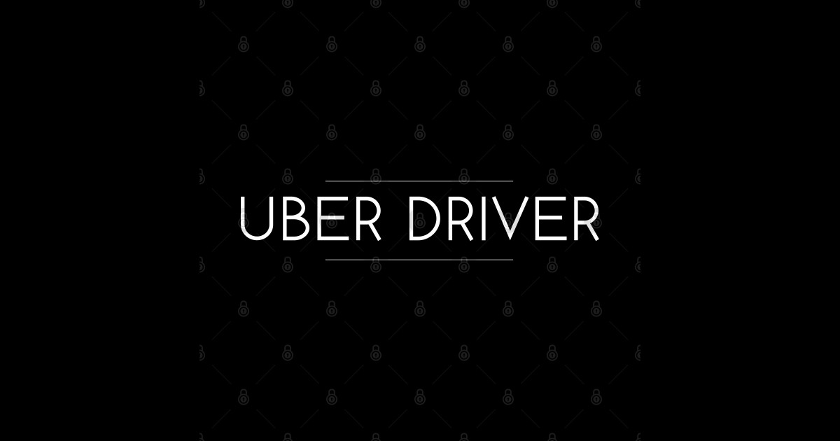 Uber Driver Minimalist Design - Uber Driver - Sticker | TeePublic