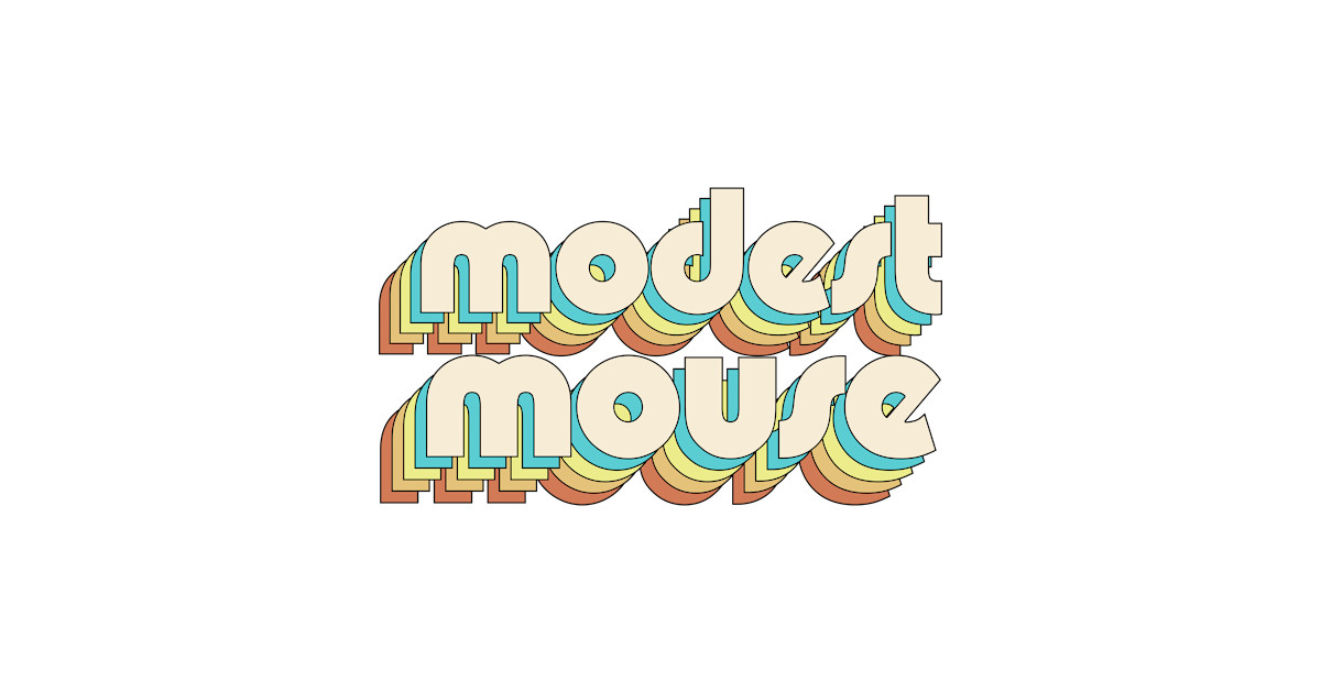 modest mouse - vintage color - Modest Mouse - T-Shirt | TeePublic