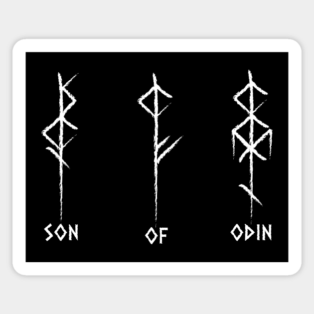 Son of Odin - Son Of Odin - Sticker | TeePublic