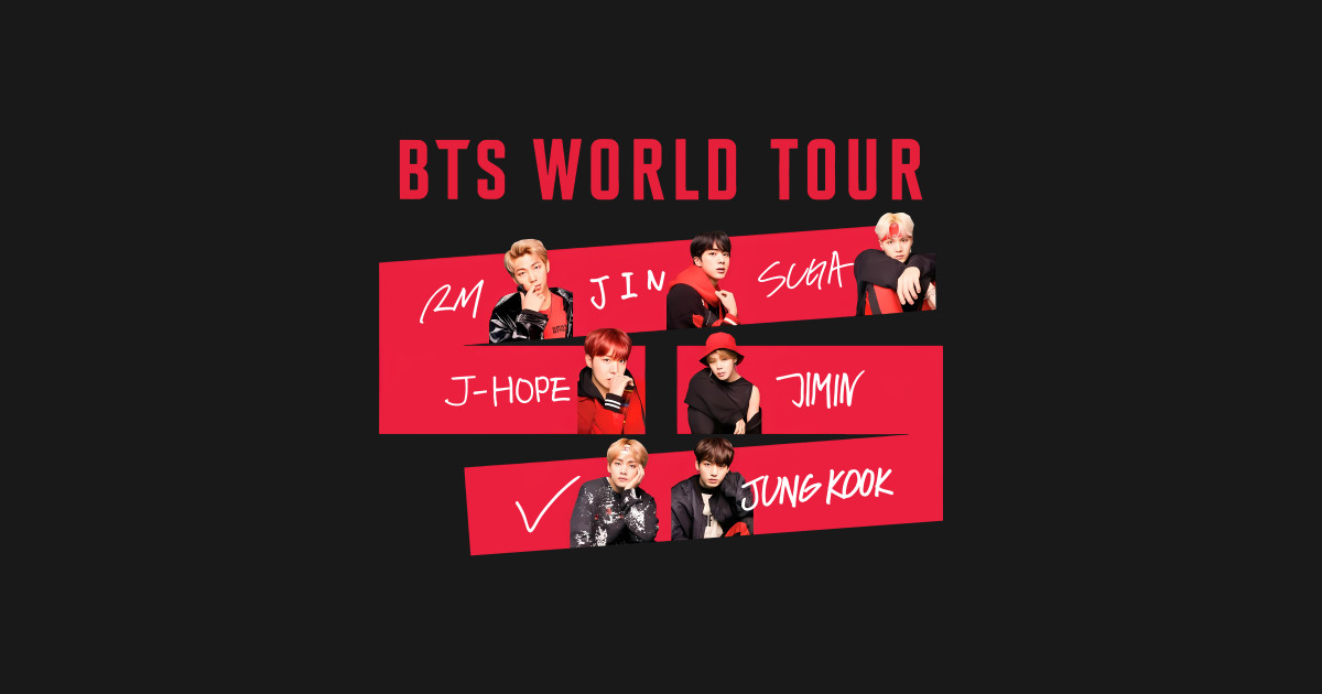 BTS World Tour 2026 - Bangtan Boys - Bts World Tour 2026 - T-Shirt ...