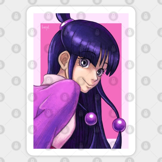 Maya Fey - Ace Attorney - Ace Attorney - Sticker | TeePublic